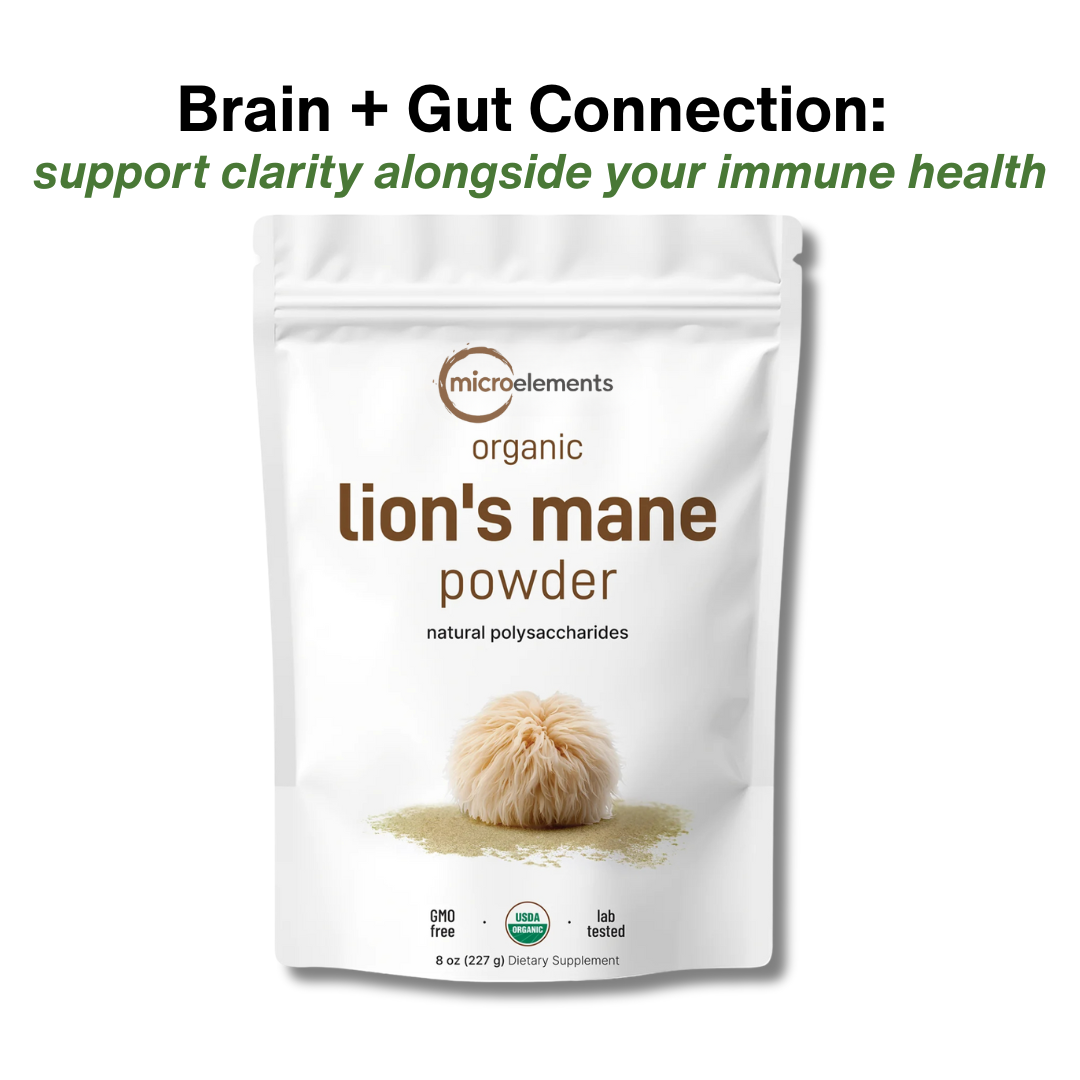 Lion's Mane - Brain + Focus Support – MicroElements