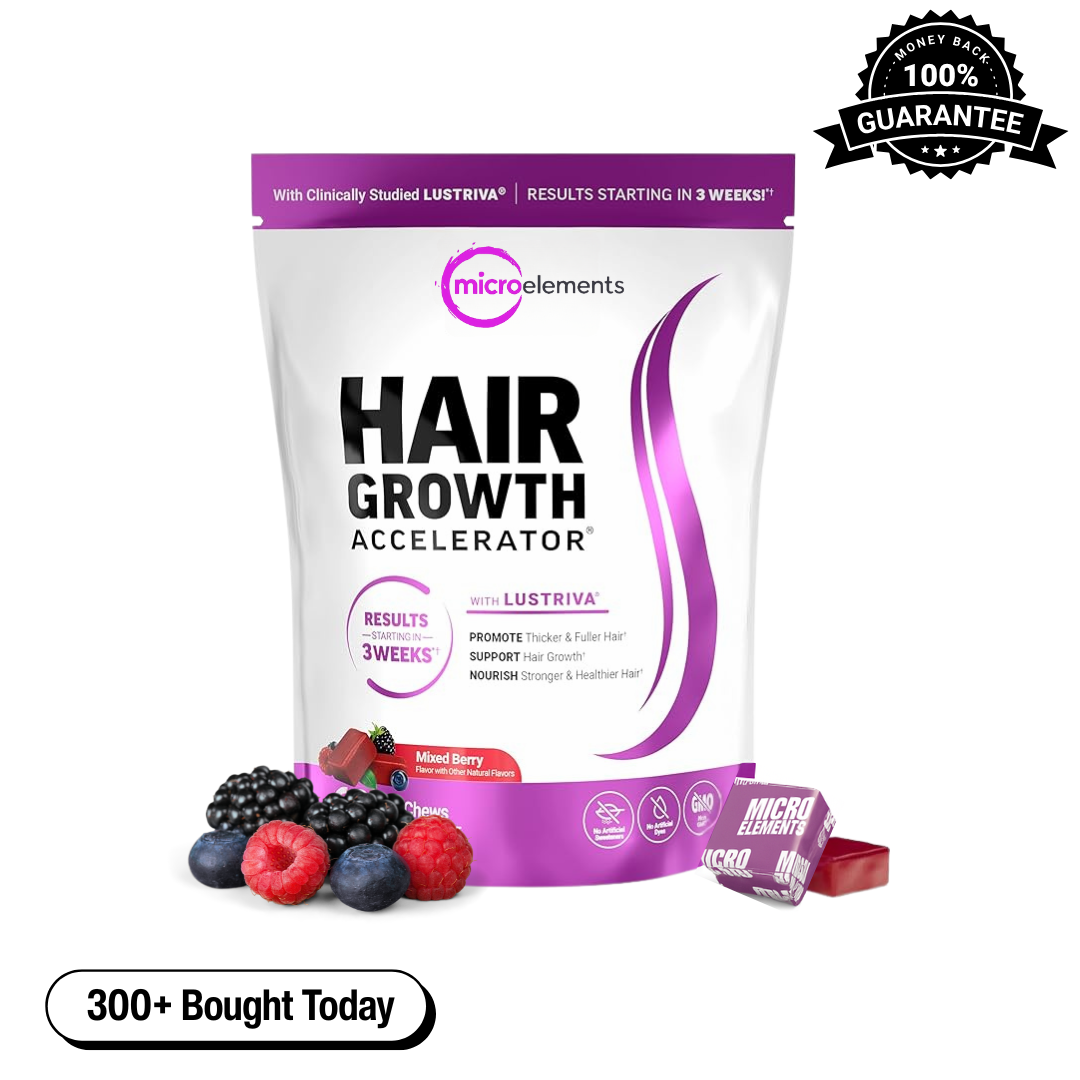 Hair Growth Accelerator Soft Chews – MicroElements
